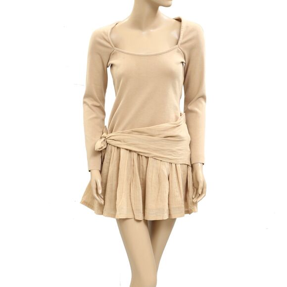 Free People | Dresses | Free People Freeest Drop Waist Tunic Mini Dress ...